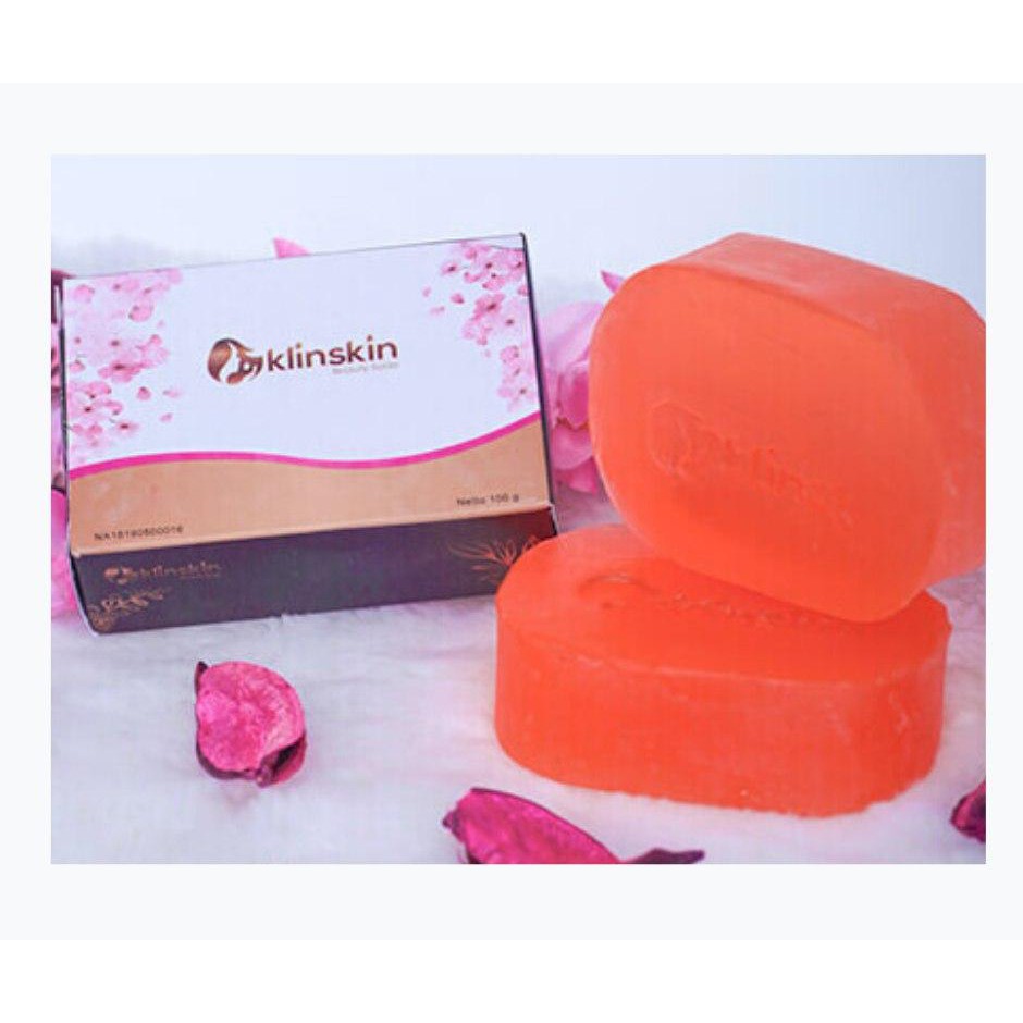 Jual Klinskin Sabun Pemutih Badan Original | Mencerahkan | Collagen & Ekstra Buah Zaitun ...