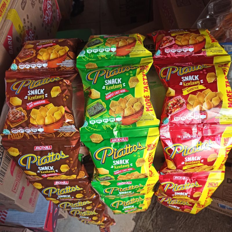 Jual Snack Kentang Piattos Piatos Rasa Sapi Panggang Rumput Laut ...