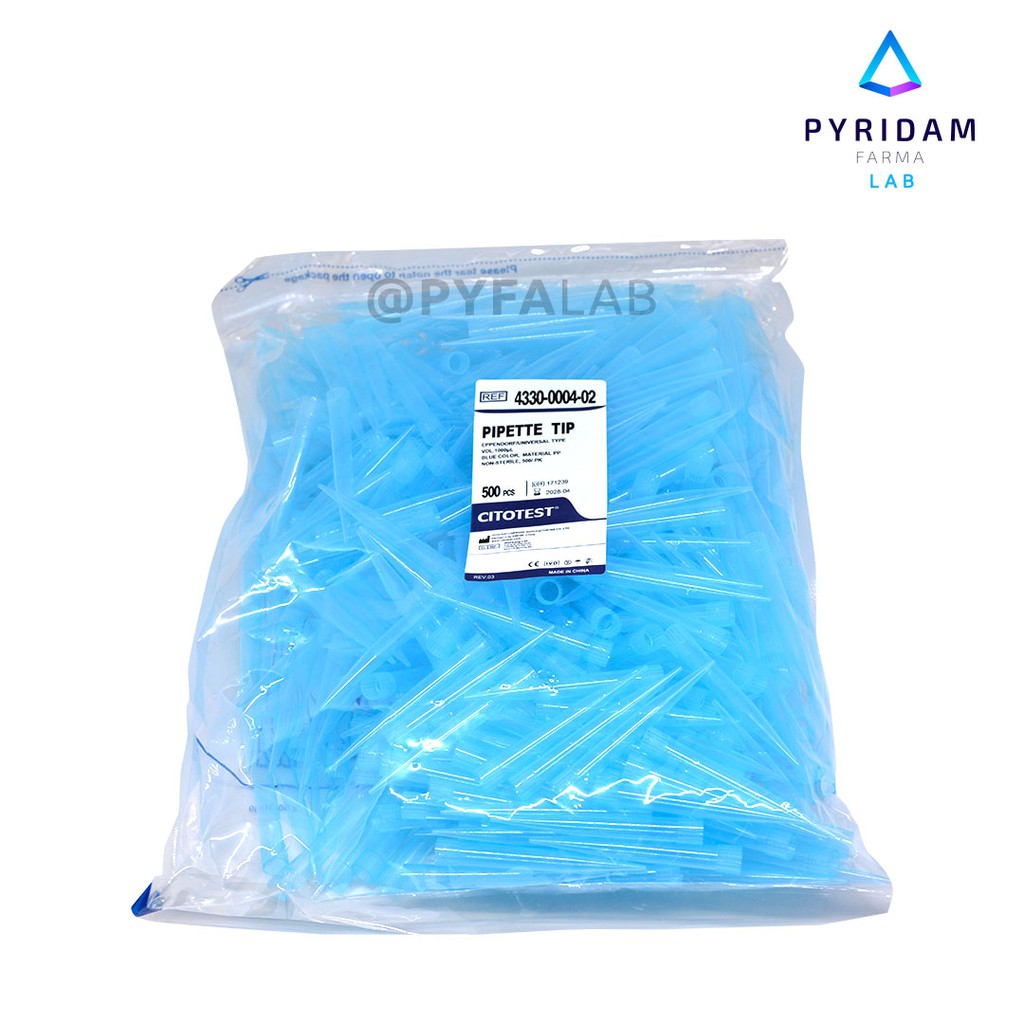 Jual Citotest Blue Tip Eppendorf (500pcs) | Shopee Indonesia