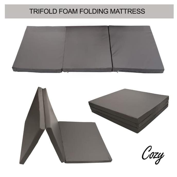 Jual Ready...Ready...Ready...] Trifold Folding Mattress Cozy Kasur ...