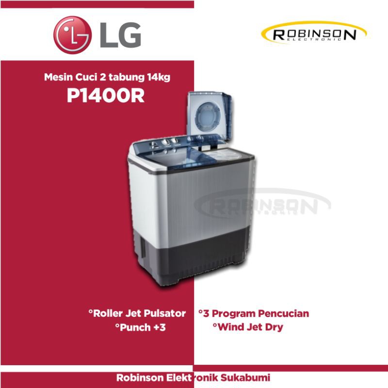 Jual Mesin Cuci LG P1400 (14Kg) | Shopee Indonesia