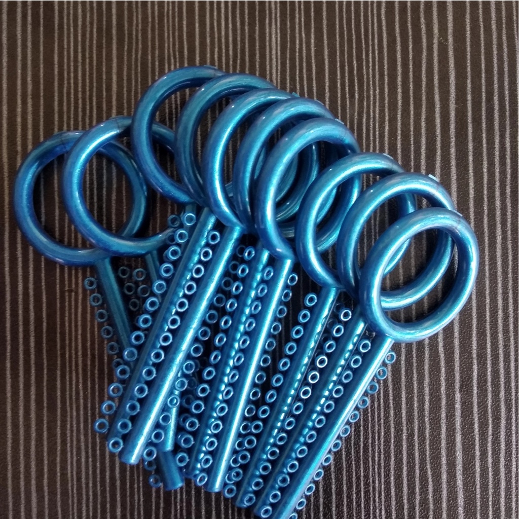 Jual Power O AO Art Ortho Biru Metalik isi 10 stik dental karet Behel ...