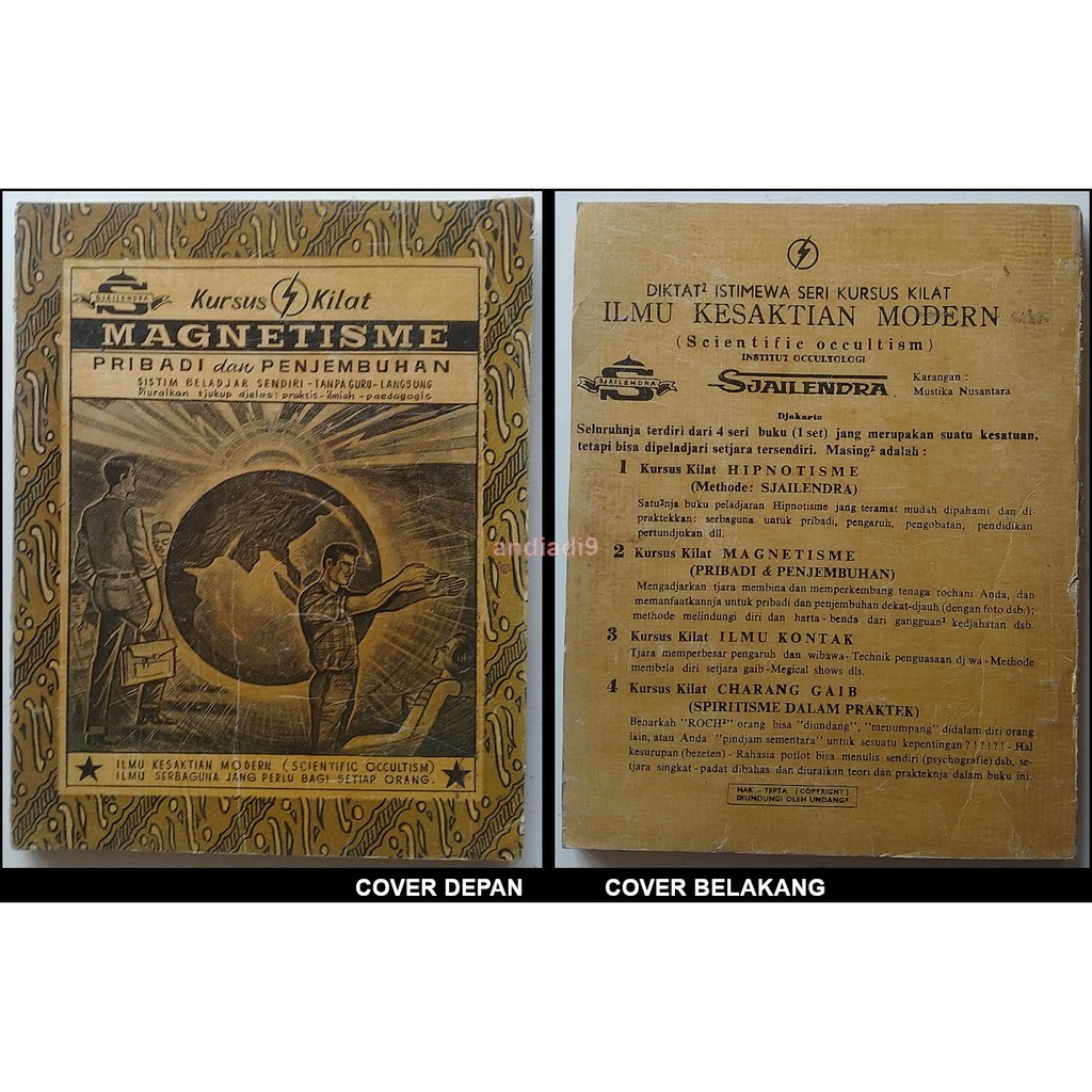 Jual KURSUS KILAT MAGNETISME PRIBADI DAN PENJEMBUHAN STENSILAN INSTITUT ...