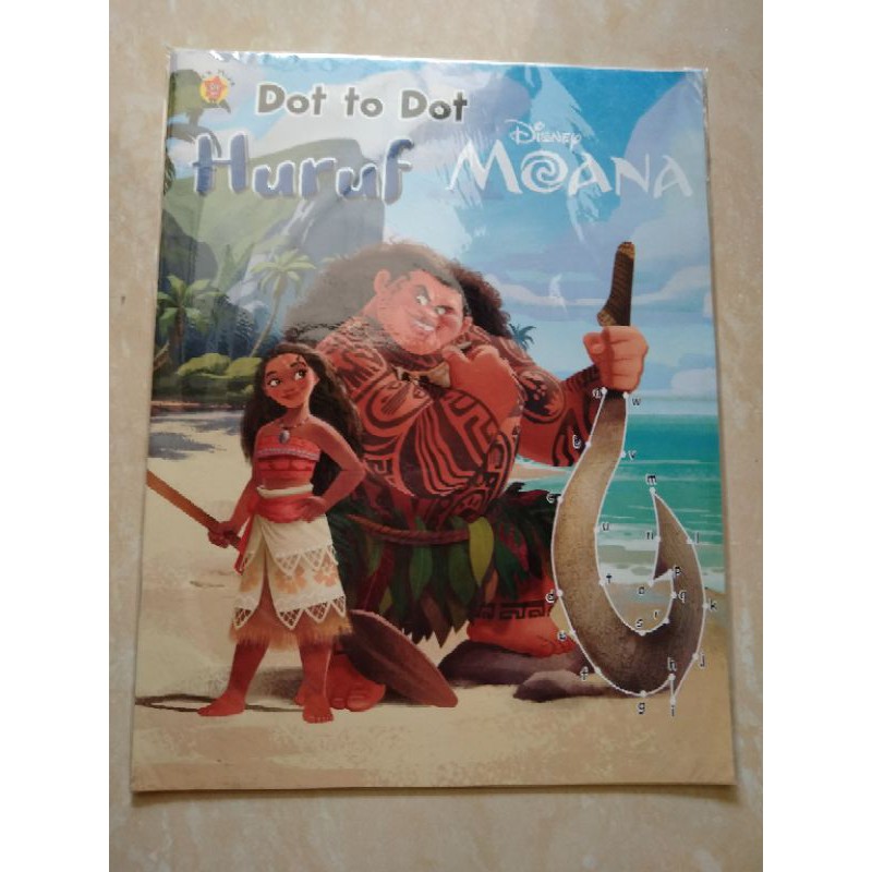 Jual Moana - Dot to Dot Huruf | Shopee Indonesia