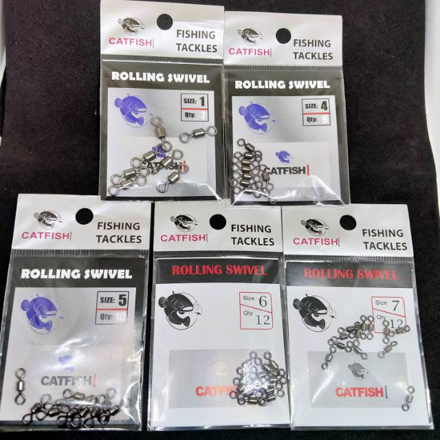 Jual Rolling Swivel Catfish kuat dan isi banyak | Shopee Indonesia