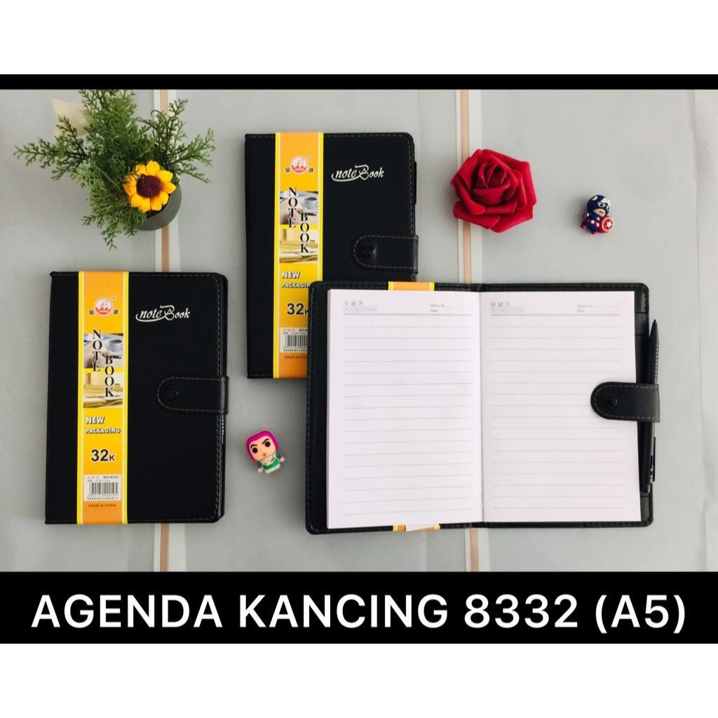 Jual BUKU AGENDA KANCING INTERNATIONAL NOTEBOOK 32K UKURAN A5 PLUS ...