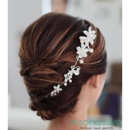 Jual Hiasan Rambut Kepala/Mahkota/Hiasan Kepala Bunga Cantik Murah ...