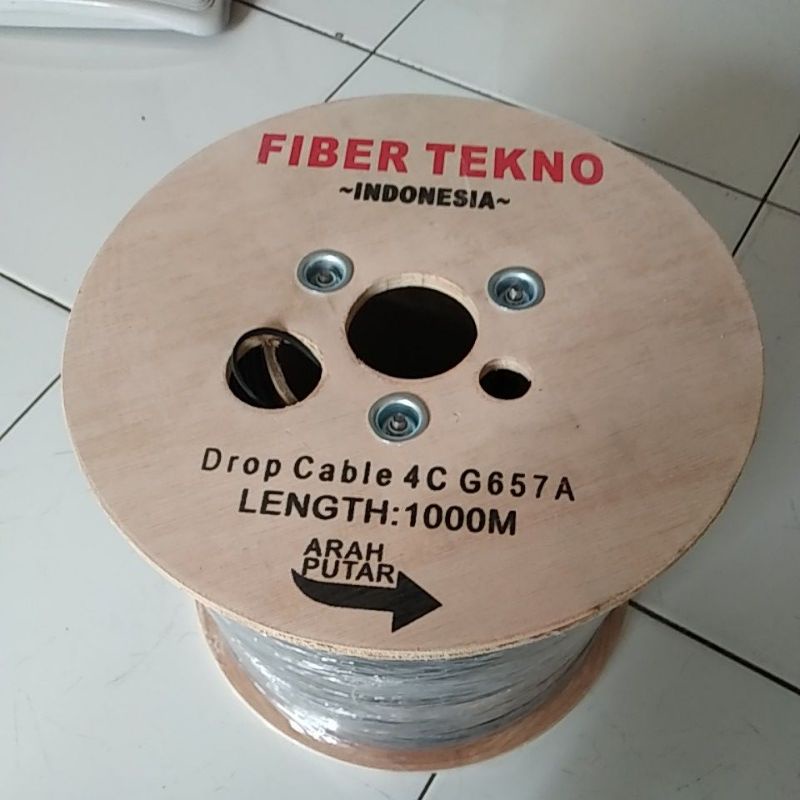 Jual kabel 4 CORE 3 seling fiber tekno | Shopee Indonesia