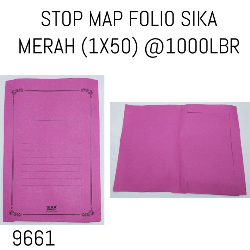 Jual STOP MAP FOLIO TEBAL WARNA MERAH | Shopee Indonesia