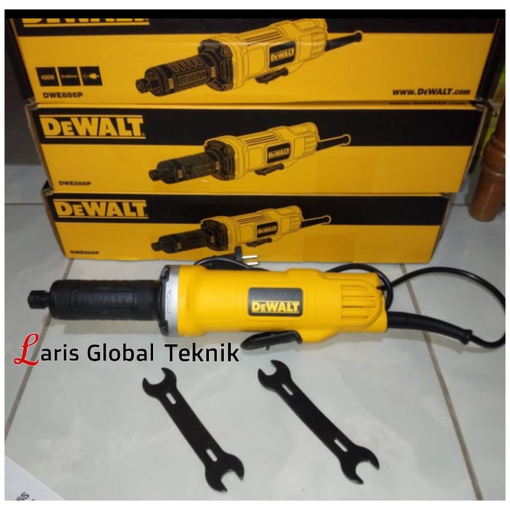 Jual Mesin Gerinda Botol Listrik DEWALT DWE886P 400W 25mm Die Grinder ...
