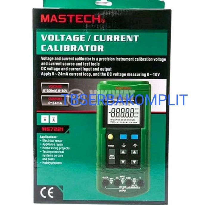 Jual Volt Ma Current Calibrator Mastech Ms7221 Voltma Calibration Meter ...