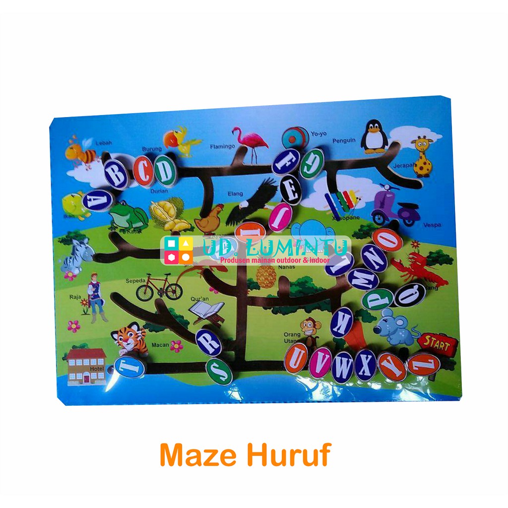 Jual Maze Alur Huruf | Shopee Indonesia