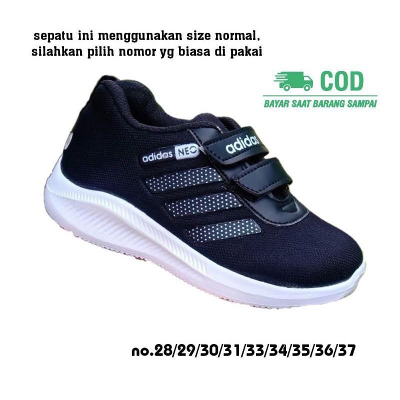 Jual SEPATU ANAK PEREMPUAN LAKI LAKI SEKOLAH SD TK PAUD UKURAN 28 - 37 ...