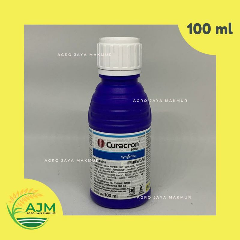 Jual Curacron 500EC 100ml Insektisida Obat Hama Ulat Tanaman | Shopee ...