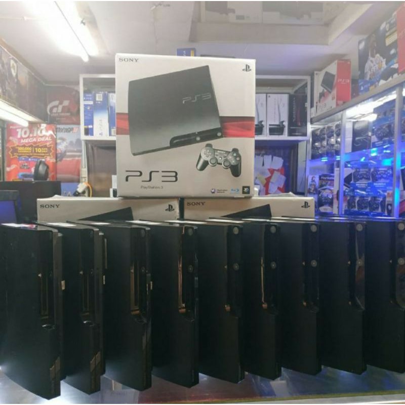 Jual ps3 ps 3 playstation 3 sony slim 500 gb + tv lcd/led second ...