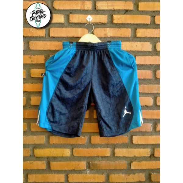 Jual shortpants air jordan blue ( second) | Shopee Indonesia