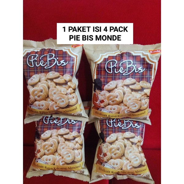Jual PAKET PIE BIS MONDE 40GR ISI 4 PACK | Shopee Indonesia