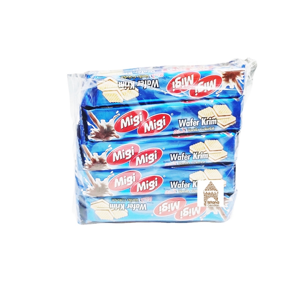 Jual Migi Migi Wafer Krim PACK (isi 10 pcs) | Momogi Wafer | Shopee ...