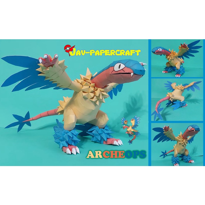 Jual Pokemon archeops Papercraft | Shopee Indonesia