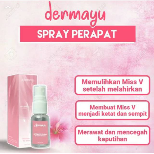 Jual Dermayu Spray miss V Original [BPOM], Intimate spray perawatan ...