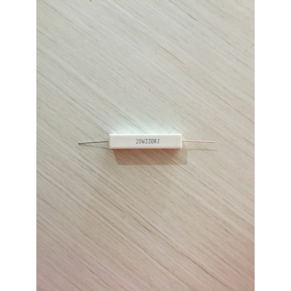 Jual Resistor kapur 330 Ohm 20 Watt | Shopee Indonesia