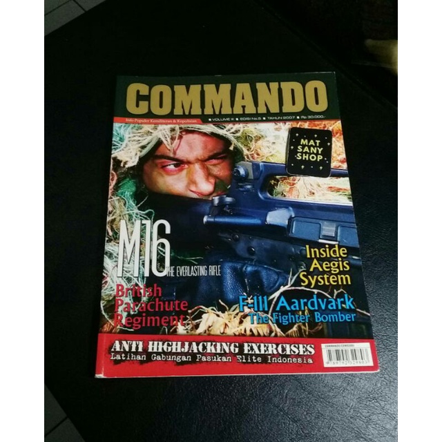 Jual MAJALAH MILITER COMMANDO VOLUME III NO 5 TAHUN 2007 | Shopee Indonesia