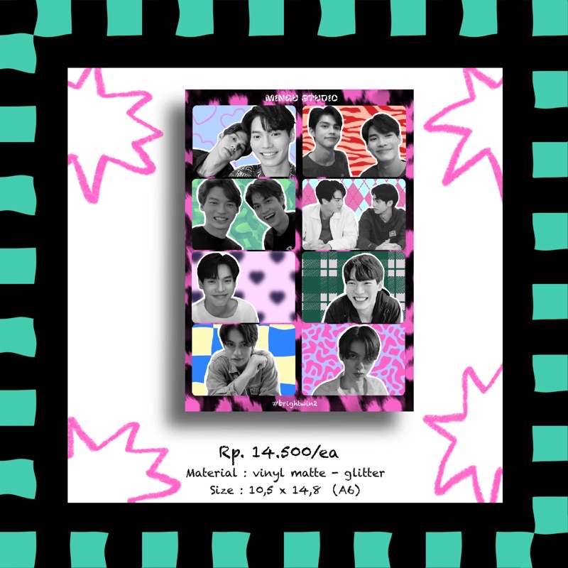 Jual STIKER BRIGHTWIN BRIGHT WIN #2 STICKER CORE | MinguStudio | Shopee ...