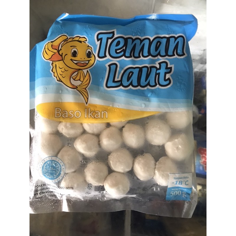 Jual Teman Laut Bakso Ikan 500gr | Shopee Indonesia