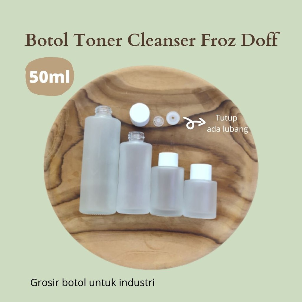 Jual Botol Toner Botol Filler Alkohol Botol Serum Botol Buram Doff 50ml ...