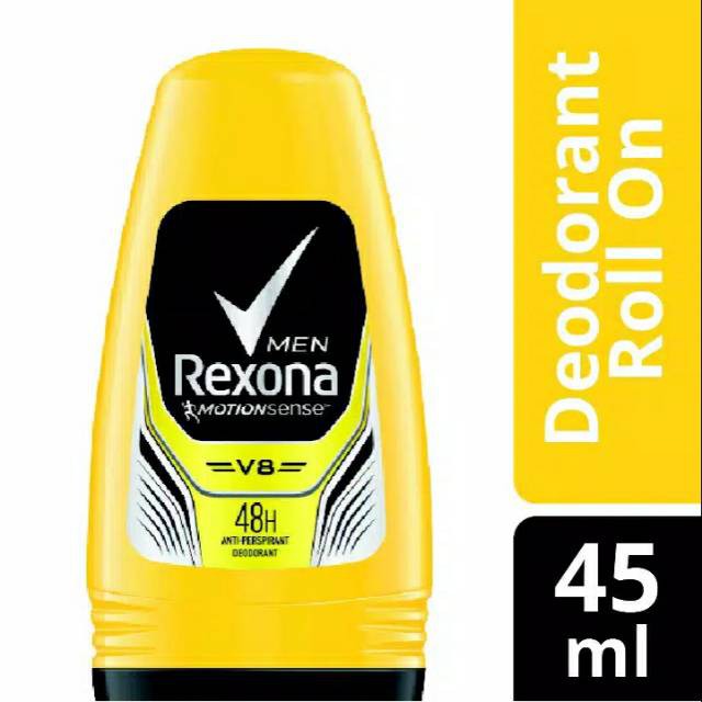 Jual Rexona Men Anti-Perspirant Deodorant Roll On V8 45Ml | Shopee Indonesia