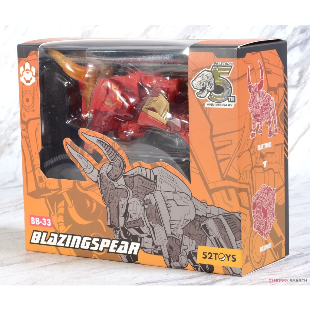 Jual 52TOYS BeastBox BB-33 Blazingspear Taurus Bull Action Figure Beast ...