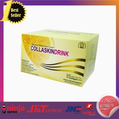 Jual COLLASKIN DRINK MINUMAN KECANTIKAN PEMUTIH BADAN AMAN HEBAL ...