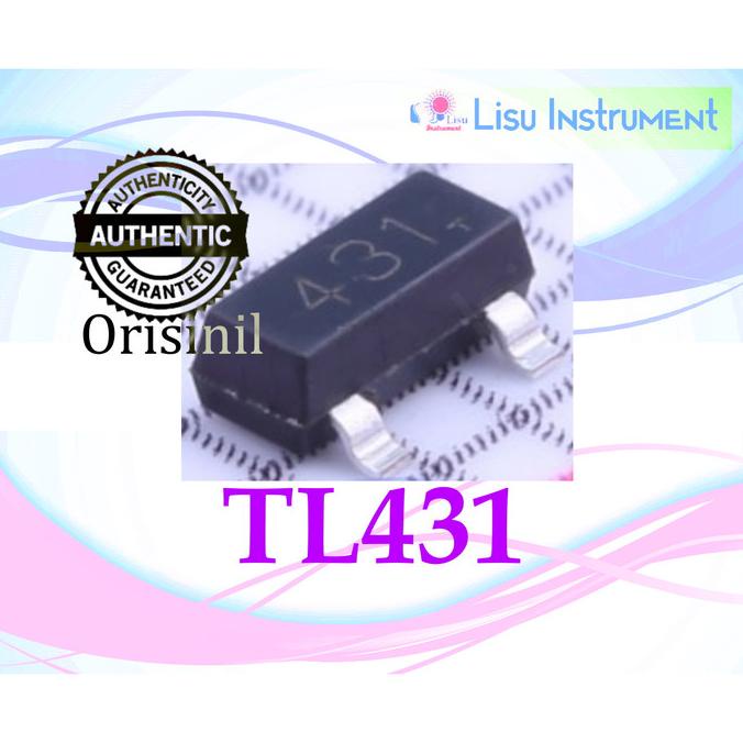 Jual TL431 Adjustable Precision Shunt Regulator SOT23 TL431A lisuin90 Diminati Banget | Shopee ...