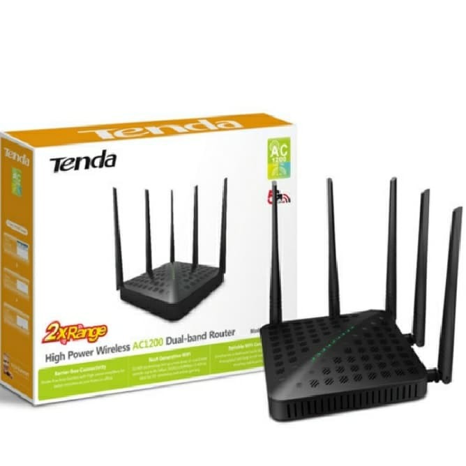 Jual TENDA FH 1202 AC 1200 Smart DUAL Band WI-FI Wirelles Router ...