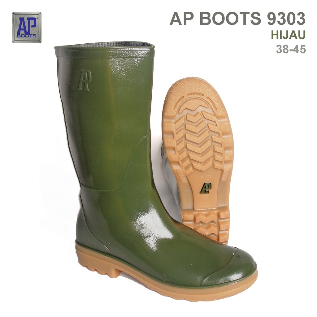 Jual AP Boots 9303 - Sepatu Boot Big Size Jumbo PVC | Shopee Indonesia