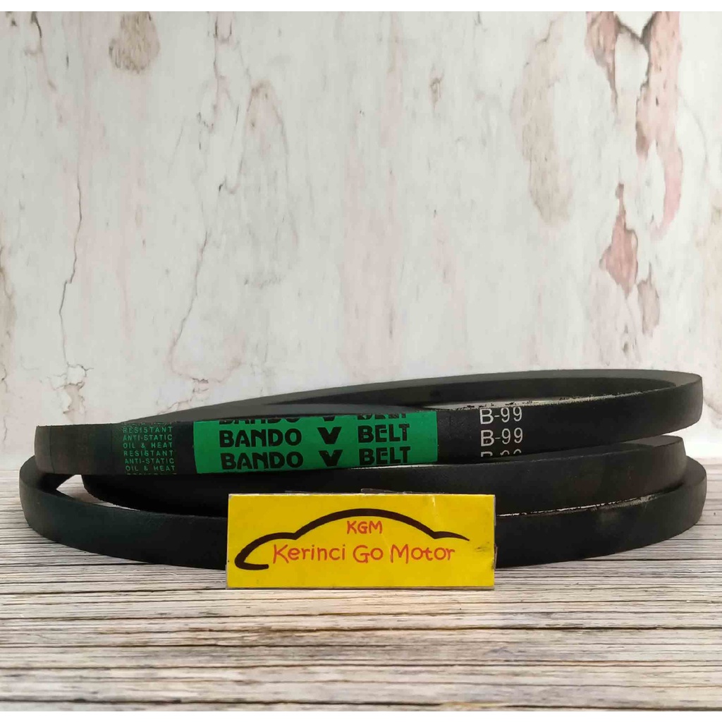 Jual Bando Van Belt B-99 V Belt Tali Kipas B99 Fan Belt Vanbelt Polos | Shopee Indonesia