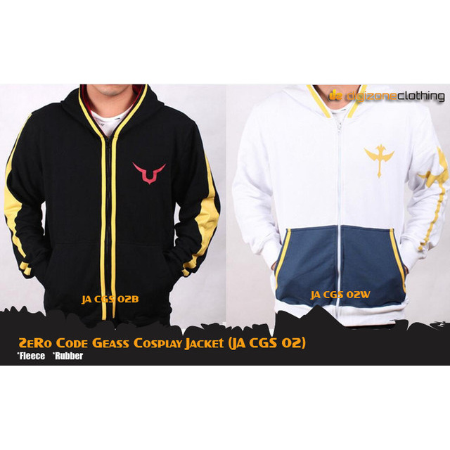 Jual Jaket Anime ZERO CODE GEASS COSPLAY JACKET (WHITE) Anime Game Aceh ...