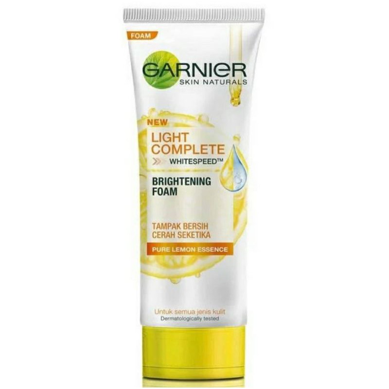 Jual Garnier Light Complete White Speed Multi-action Brightening Foam ...