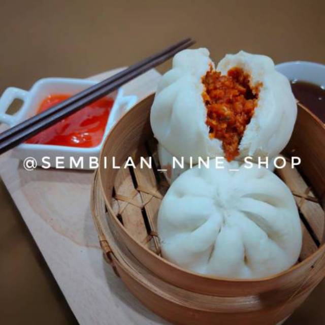 Jual Frozen Dimsum Bakpao Chasio Cha Siew Pao Ayam isi 12 pcs | Shopee ...