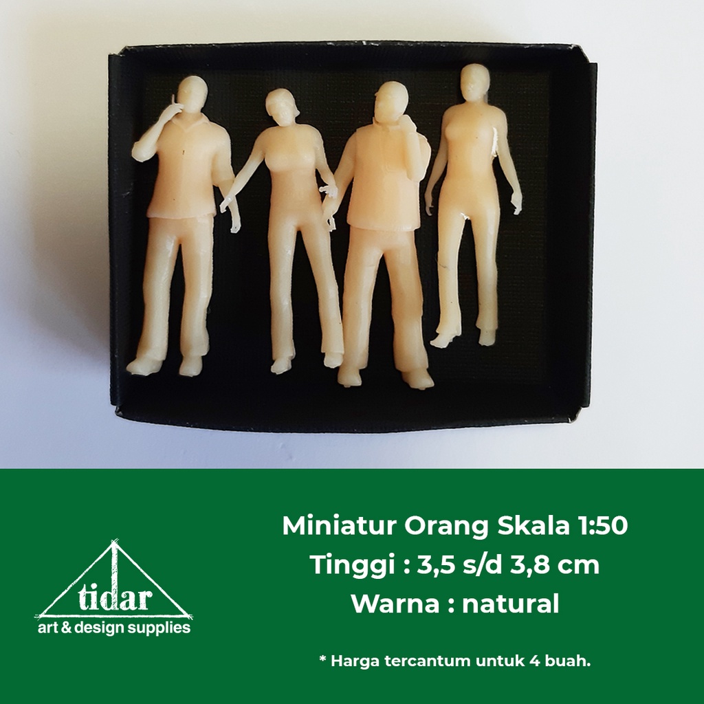 Jual YS - Miniatur Orang Skala 1:50 - Figure - Maket Manusia Natural ...