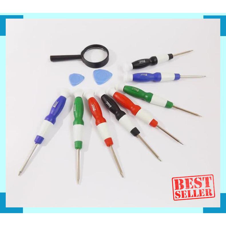 Jual Obeng FATICK DK 8600 obeng screwdriver set 11 pcs | Shopee Indonesia