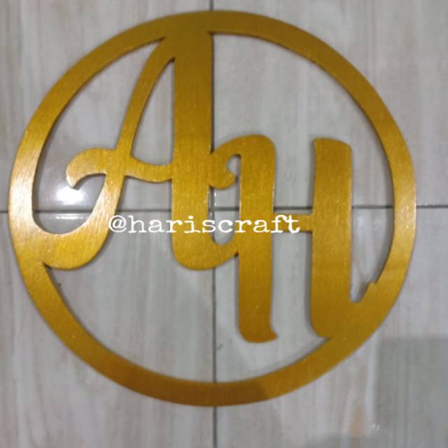 Jual Huruf lingkar kayu 2 huruf/dekorasi backdrop murah | Shopee Indonesia