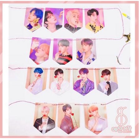 Jual Dekorasi Banner Bts Bt21 Kpop Bunting Flag Bendera Bangtan Boys ...