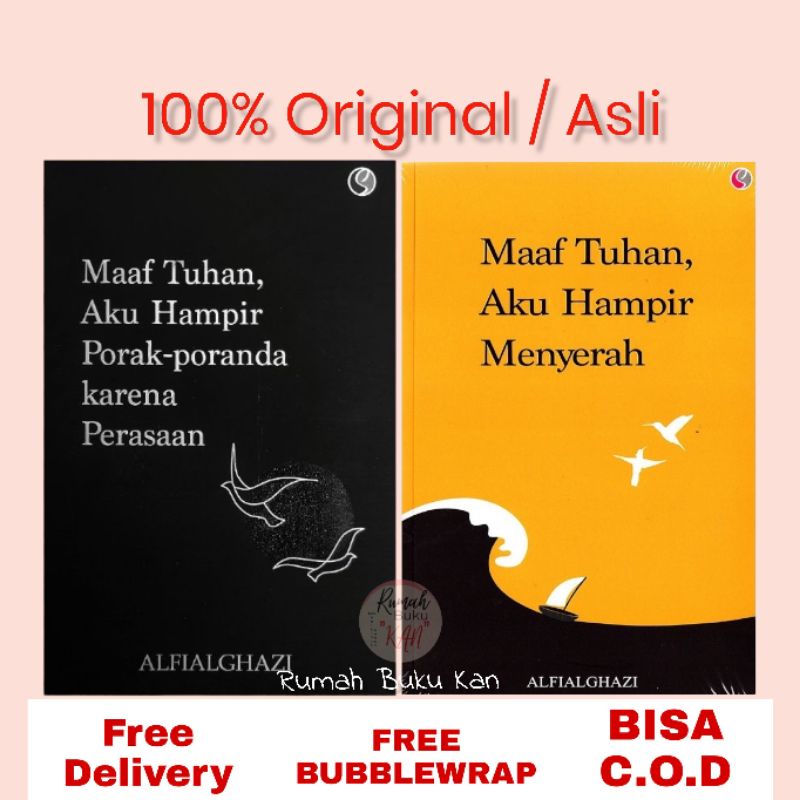 Jual Buku Maaf Tuhan Aku Hampir Menyerah - Maaf Tuhan Aku Hampir Porak ...