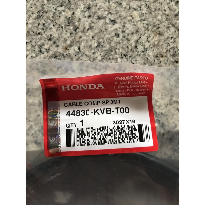 Jual Kabel Speedometer Honda Vario Carbu Beat inject Scoopy 44830 KVB ...