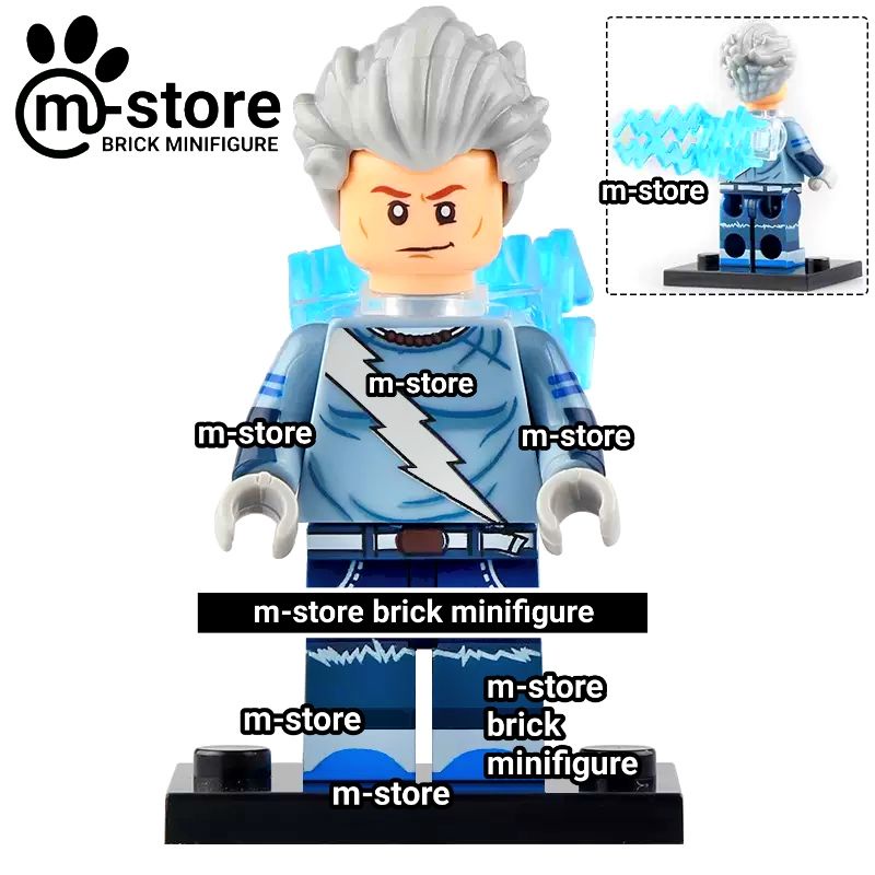 Jual brick wandavision wanda vision quicksilver quick silver mini ...