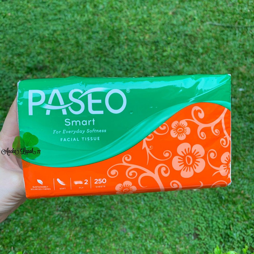 Jual TISSUE PASEO SMART 250 SHEET HIJAU / BIRU | Shopee Indonesia