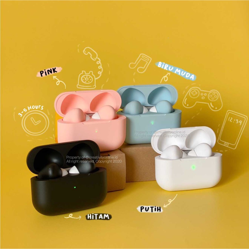 Jual Airs Pro / InPods 13 Wireless Earphone (iPhone & Android/Rename ...