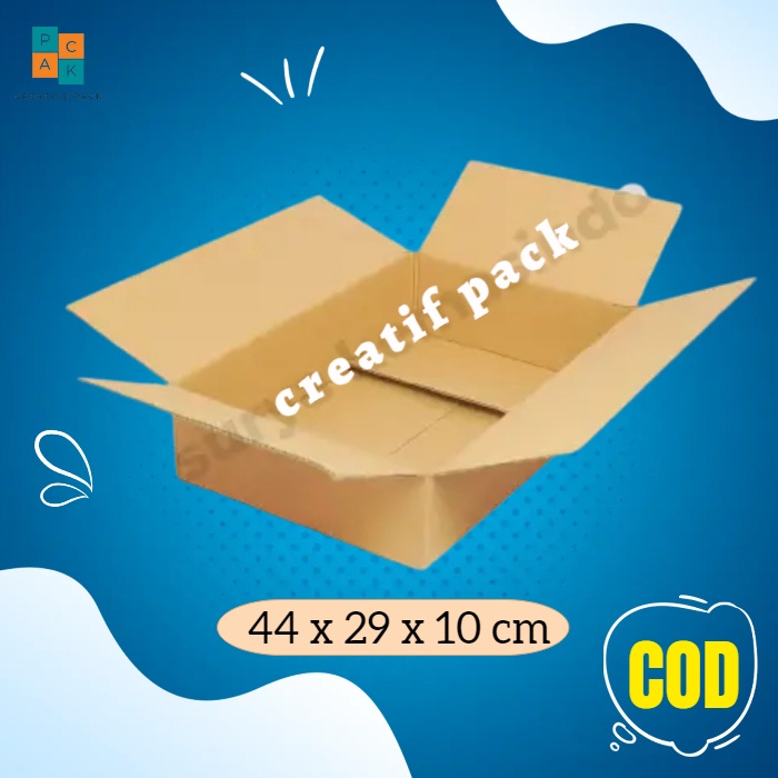 Jual Box 44x29x10 cm kardus kerdus karton buket bucket hampers polos ...