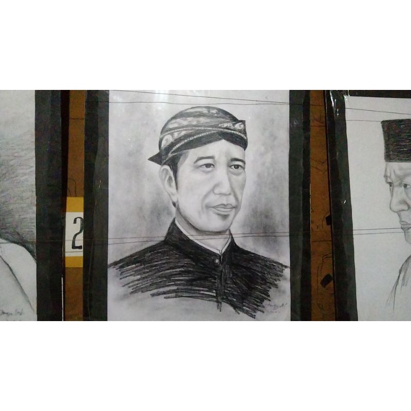 Jual Lukisan Pensil Lukisan Wajah Lukisan Tangan Likisan Tangan Lukisan ...